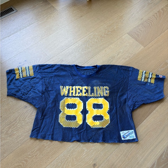 Champion | Tops | Vintage 988 Wheeling High School Cropped Jersey ...